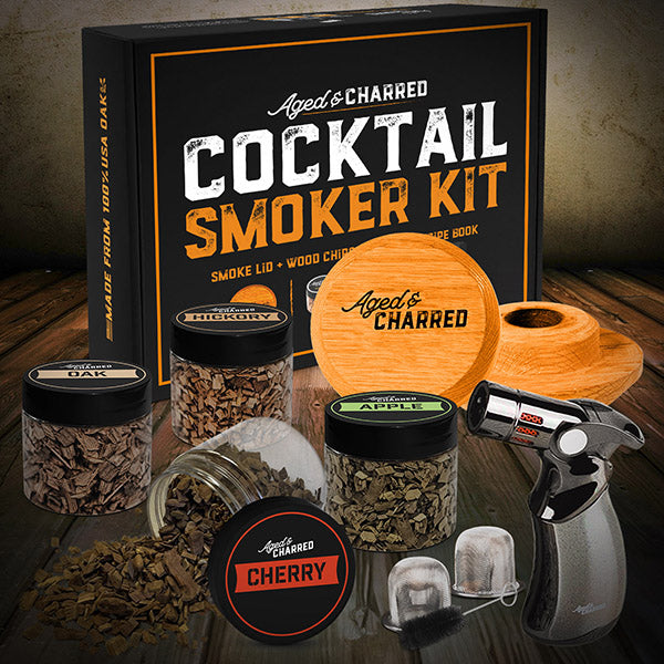 Drink Smoker Lid Kit (No Butane) - Aged & Charred